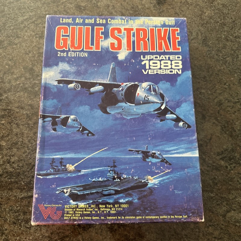 Gulf Strike (1983) – Board Game Guys