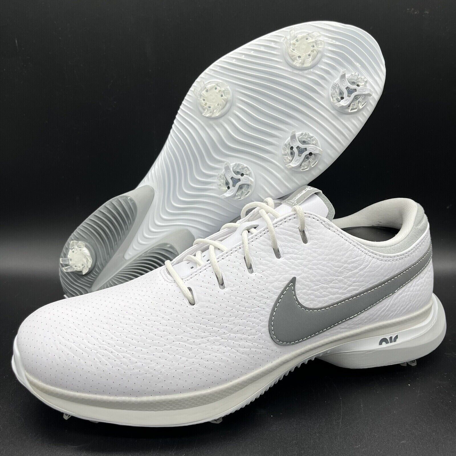 Nike Air Zoom Victory Tour 3 Golf Shoes Mens White Grey Nike Air Zoom Victory Tour 3 Golf Shoes Mens White Grey