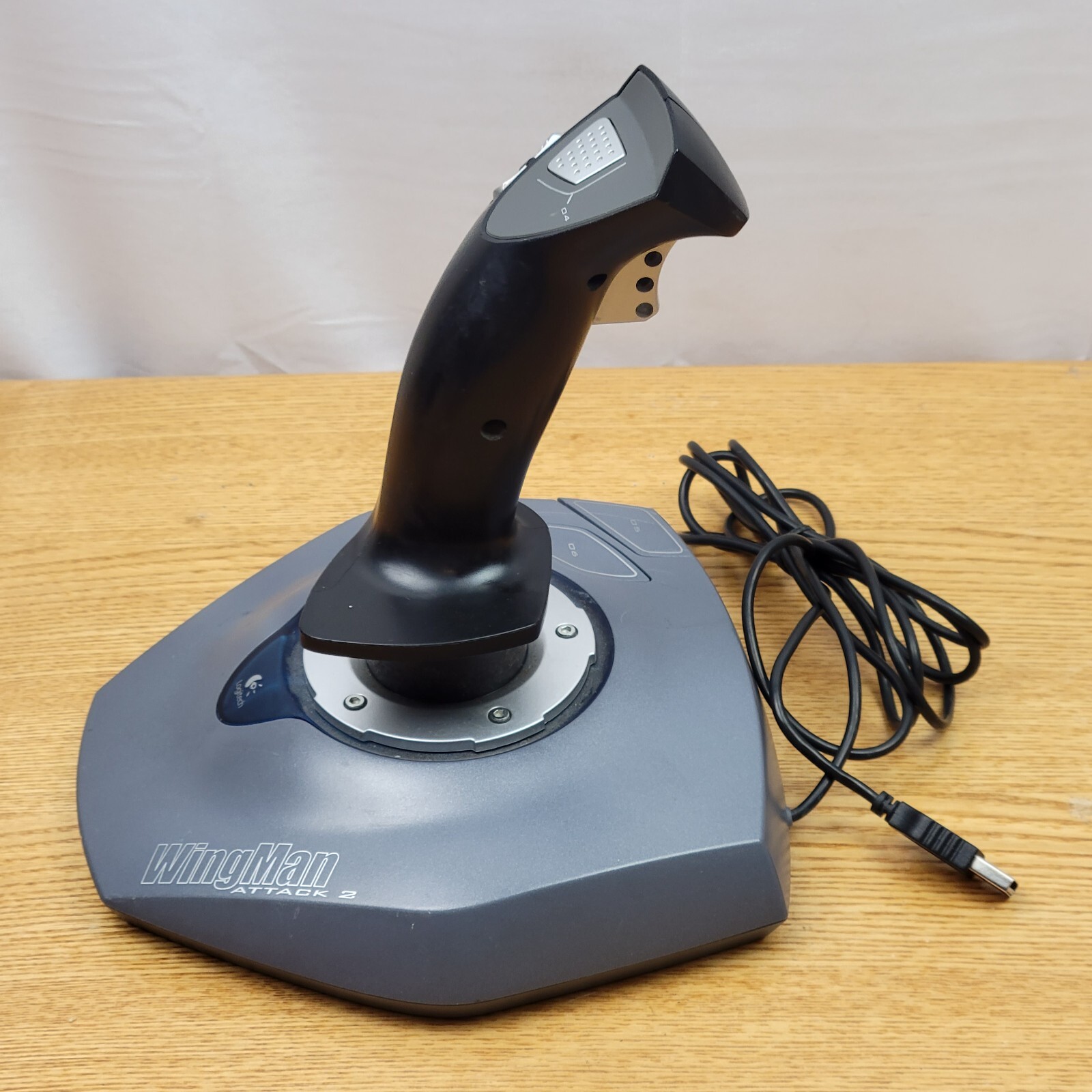 Logitech Wingman Attack 2 Joystick Controller For PC Flight Simulator ...