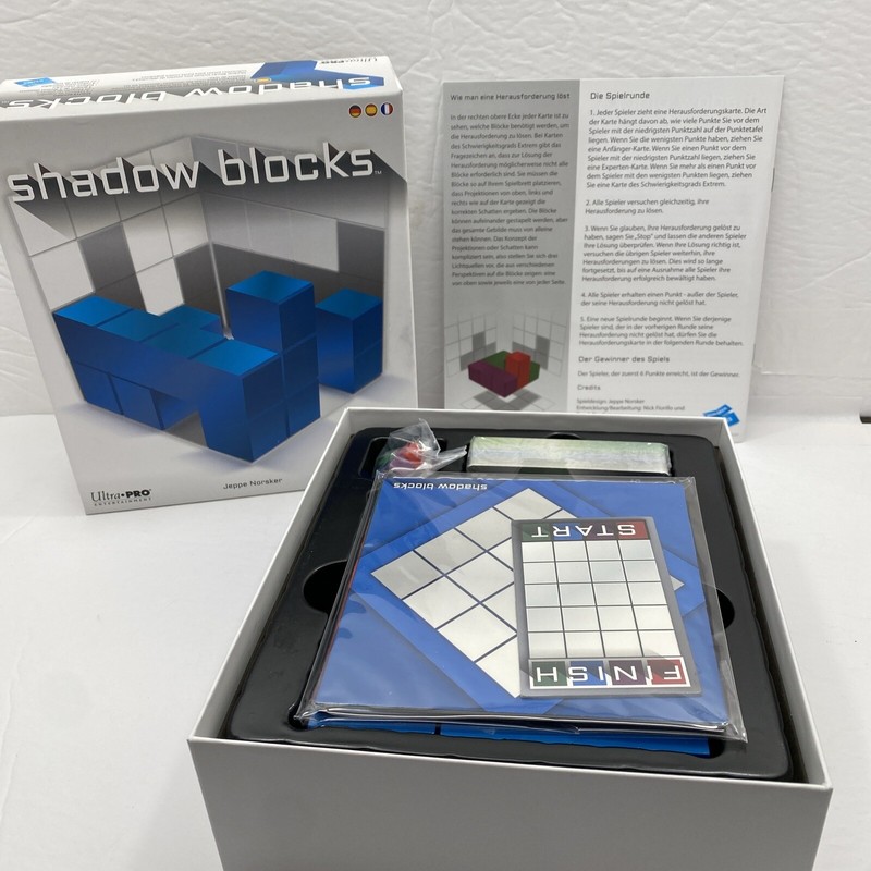 Shadow Blocks (2018) Board Game – Board Game Guys