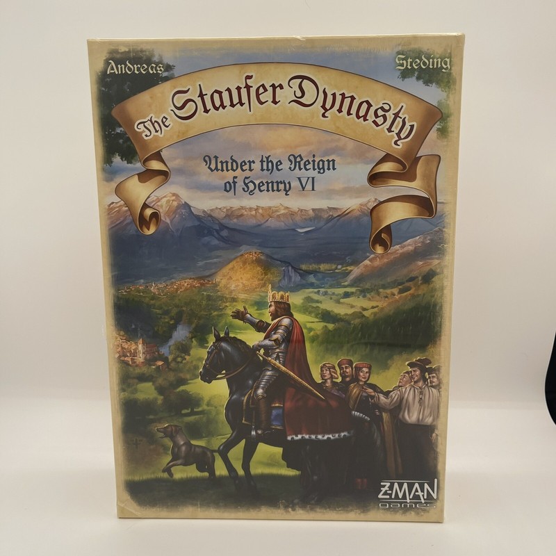 The Staufer Dynasty (2014) Board Game – Board Game Guys