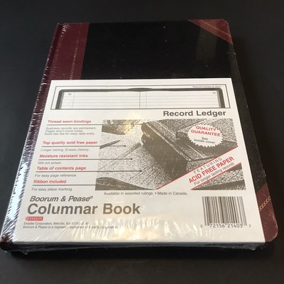 Forms & Record Keeping - Columnar Book