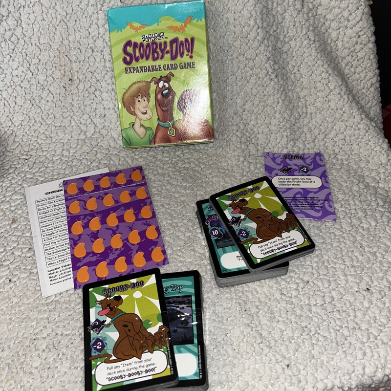 Scooby-Doo! Expandable Card Game (2000) Board Game – Board Game Guys