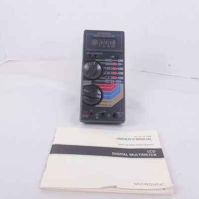 Multimeters - Micronta Digital Multimeter