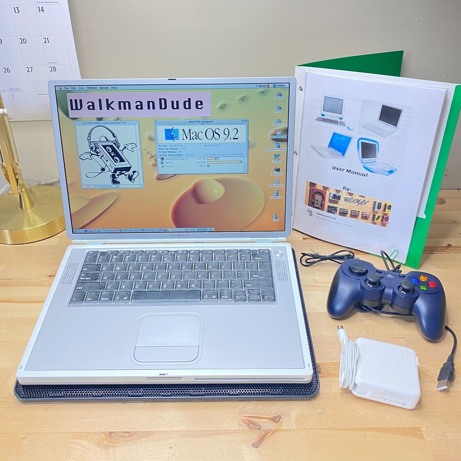 Apple PowerBook G4 Titanium 1Ghz 256GB SSD 1GB RAM OS 9 OS X Apple PowerBook G4 Titanium 1Ghz 256GB SSD 1GB RAM OS 9 OS X