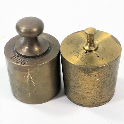 Scales - Brass Weights Set