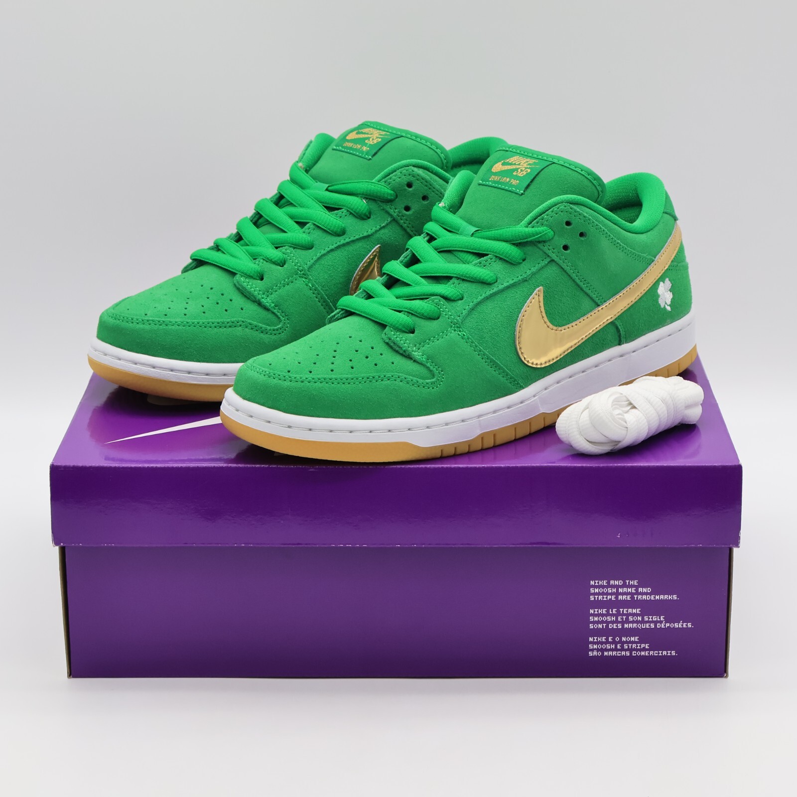 BQ6817-303 Nike SB Dunk Low Pro St. Patrick's Day Shamrock BQ6817-303 Nike SB Dunk Low Pro St. Patrick's Day Shamrock