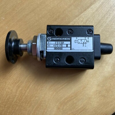 Hydraulics & Pneumatics - Push Button Valve