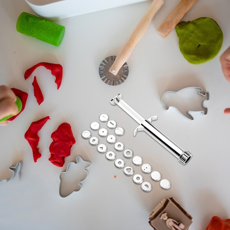 Stainless Steel Clay Extruders Sugar Paste Extruder Fondant Cake Decor ...