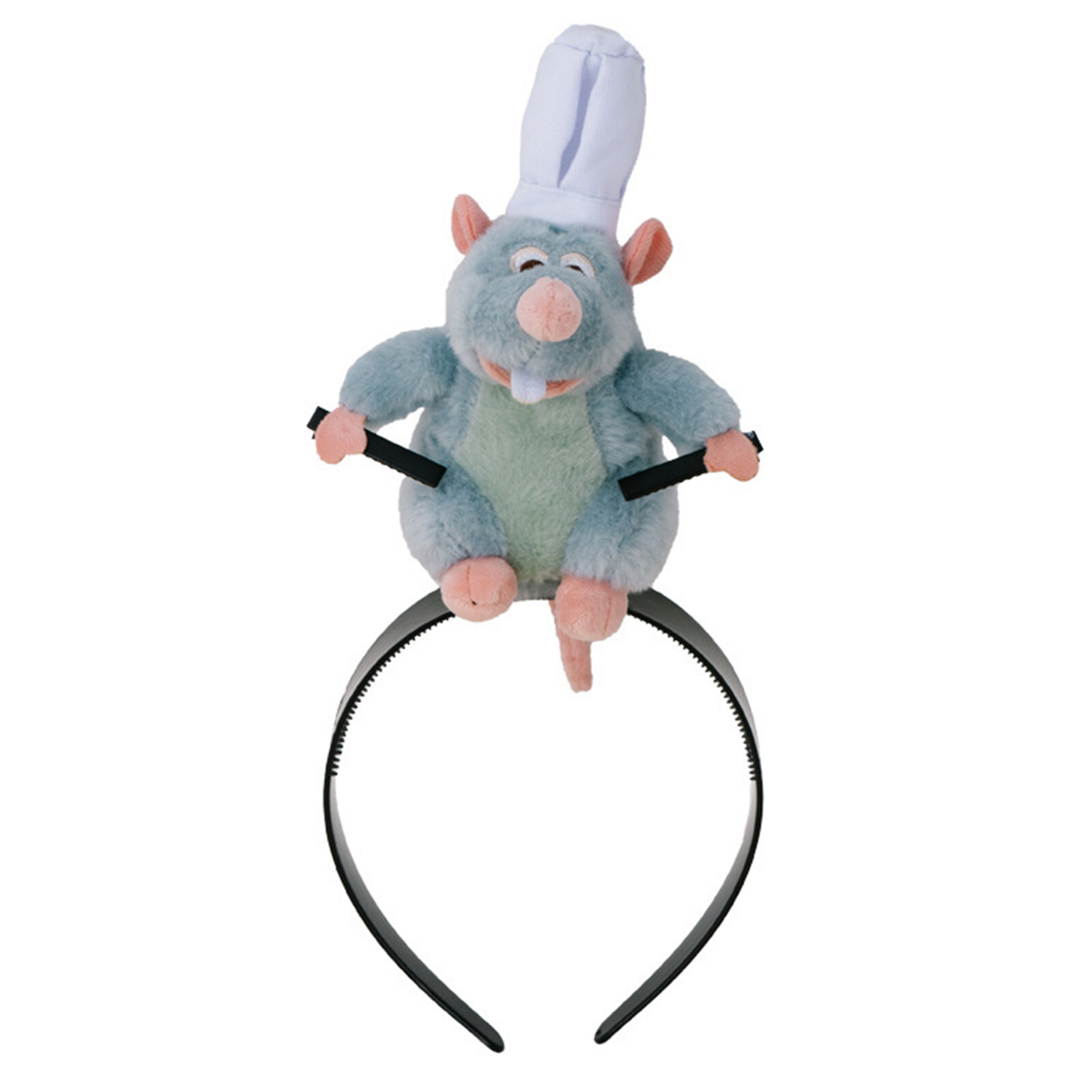 Cartoon Mouse Cute Animal Remy Ratatouille Headbands+Magnetic Shoulder ...