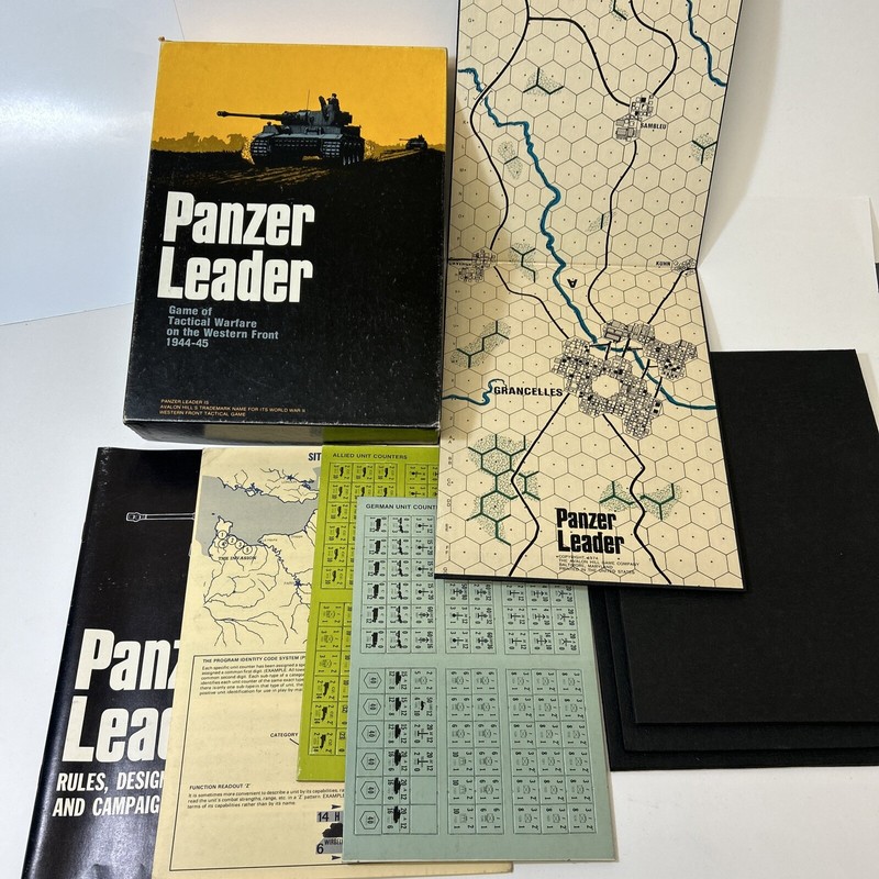 Panzer Leader: Game of Tactical Warfare on the Western Front (1974 ...