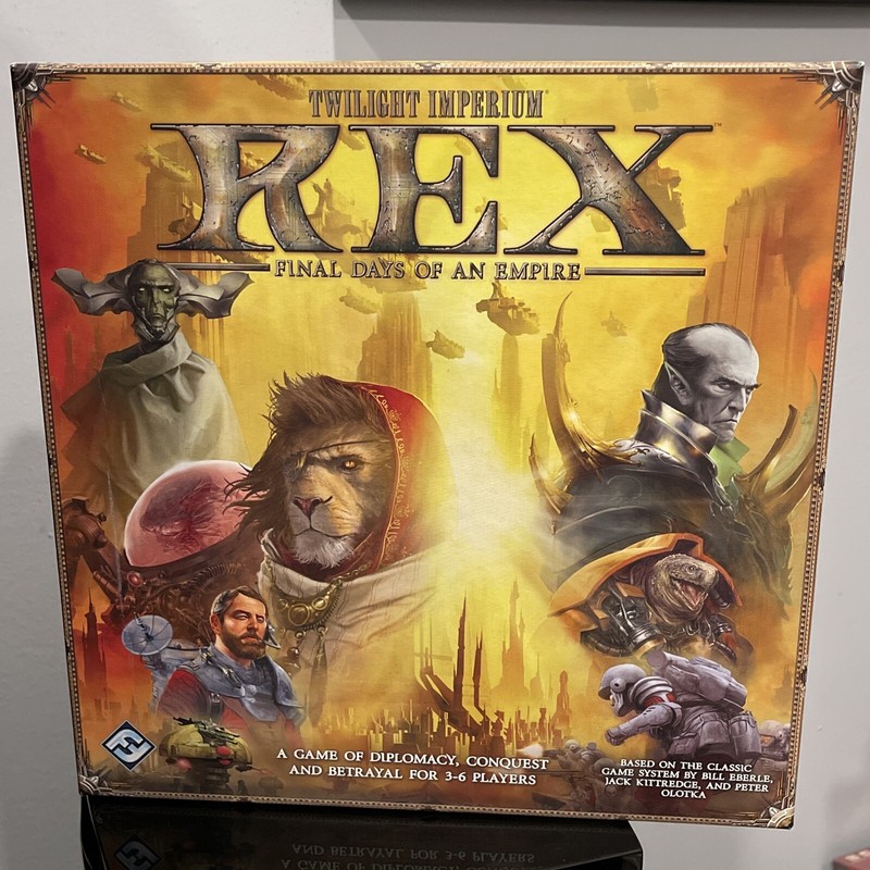 Rex: Final Days of an Empire (2012) Board Game – Board Game Guys