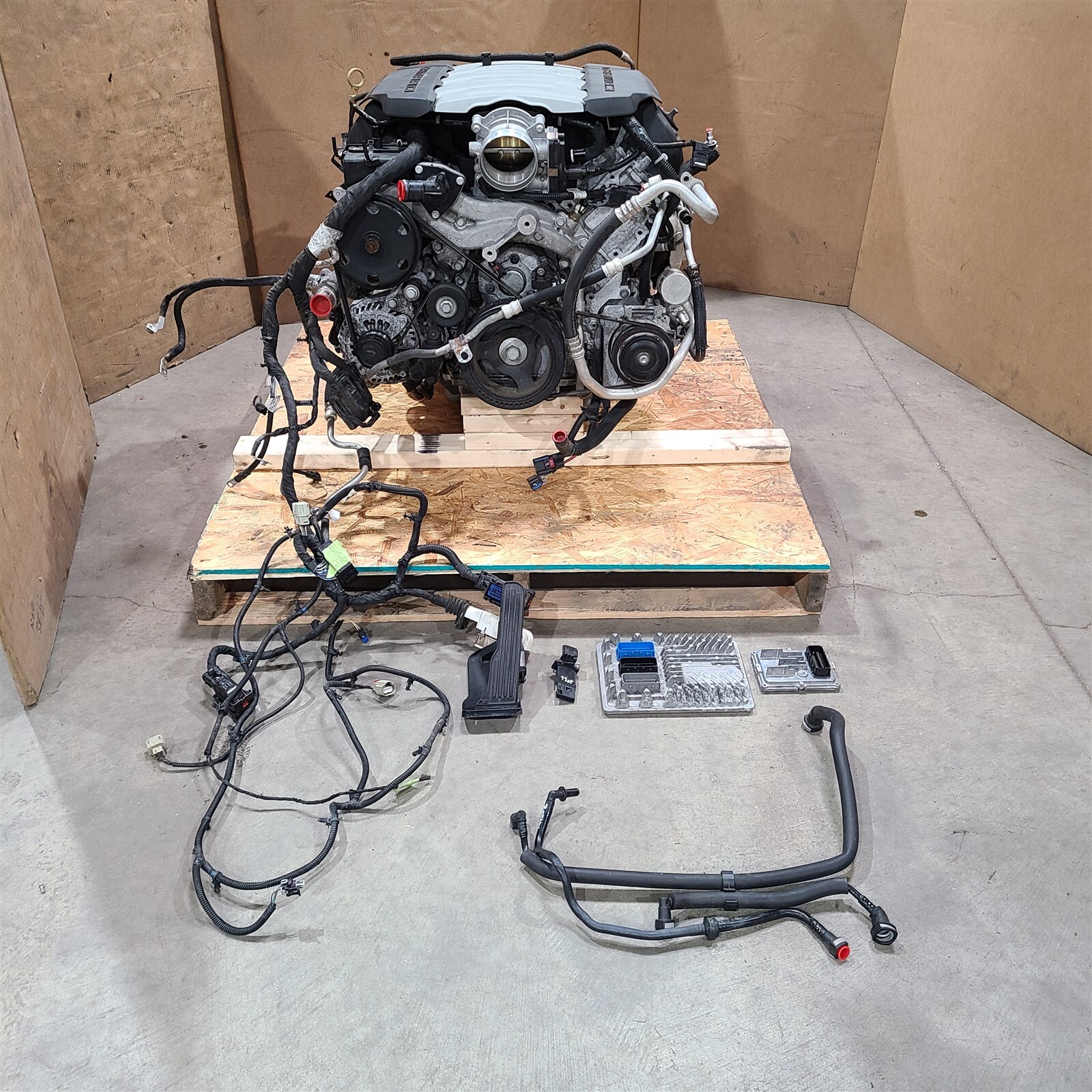 2017 Camaro SS Engine Lt1 Drop Out 6.2L Automatic 8L90E Trans 35k ...