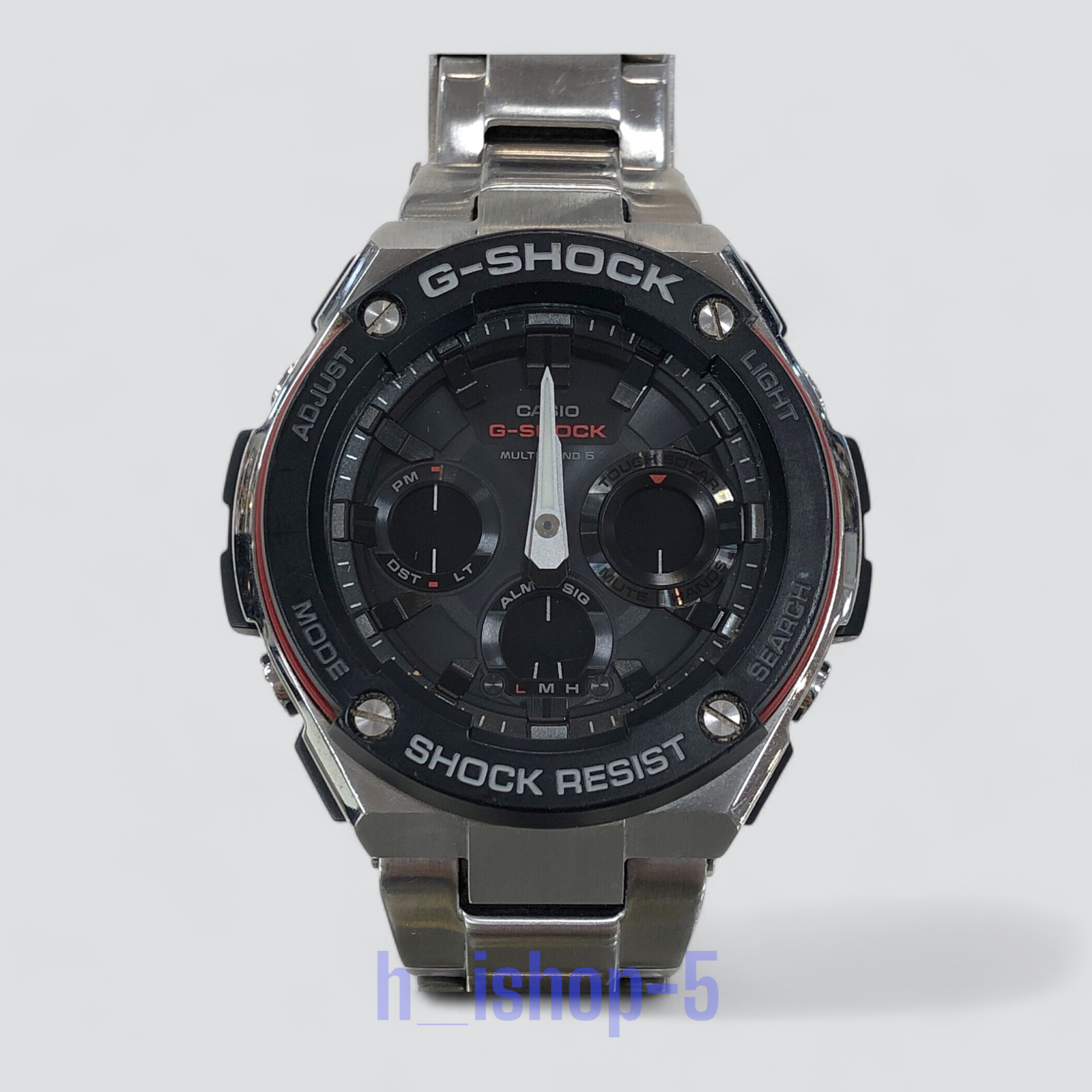 CASIO G-SHOCK G-STEEL GST-W100D-1A4JF Arm Circumference Mens CASIO G-SHOCK G-STEEL GST-W100D-1A4JF Arm Circumference Mens