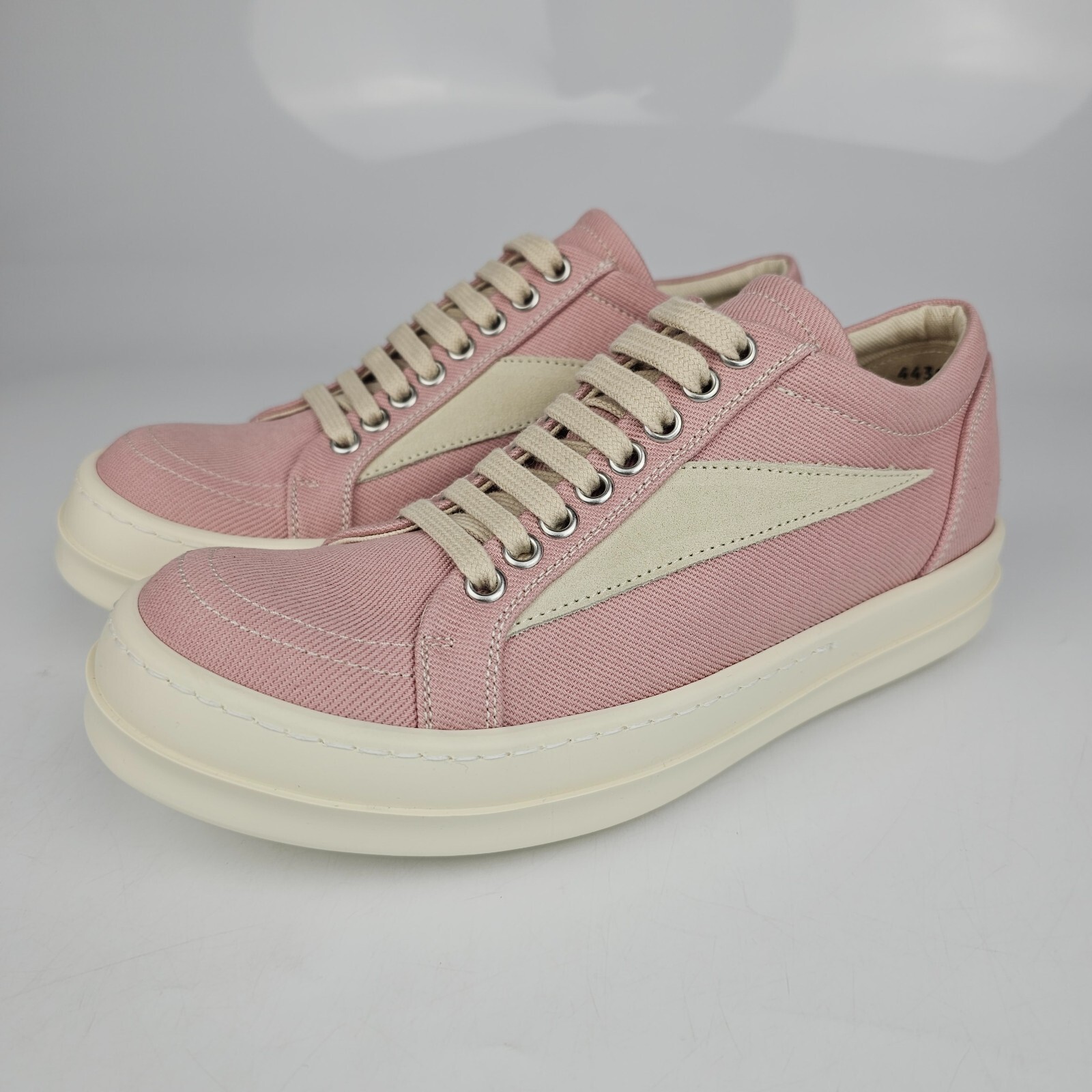 RICK OWENS DRKSHDW Women's Faded Pink Vintage Sneakers New RICK OWENS DRKSHDW Women's Faded Pink Vintage Sneakers New