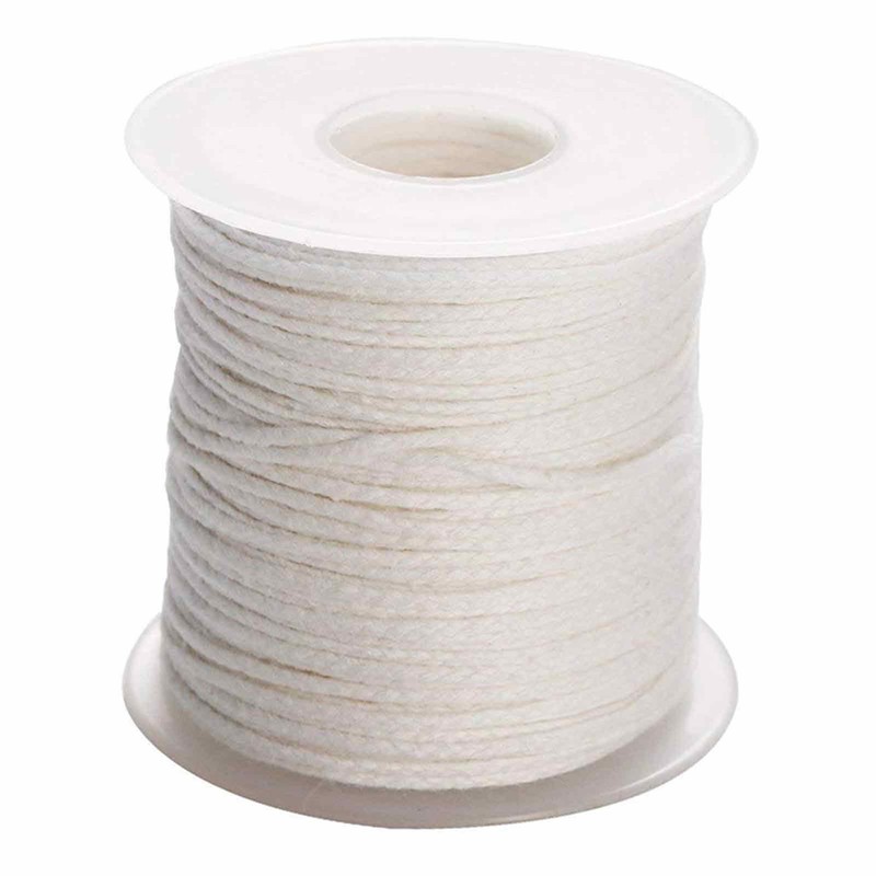 Candle Making Wicks 200 Ft Candle Wick Roll Woven Candle Wick Spool fo ...