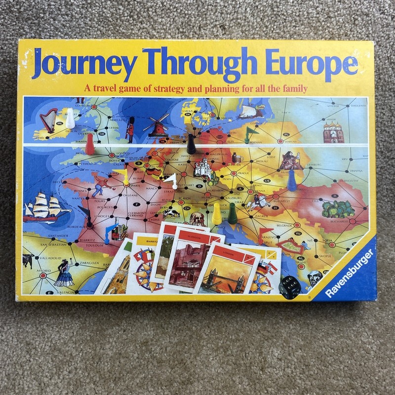 A Journey Through Europe (1759) – Board Game Guys