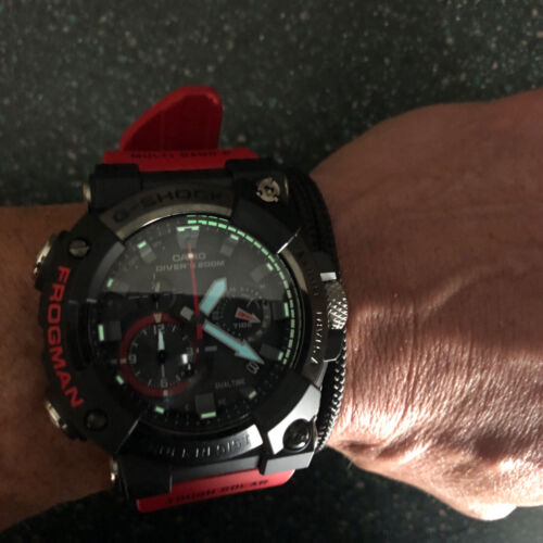 CASIO G-SHOCK FROGMAN GWF-A1000-1A4JF MASTER OF G Solar CASIO G-SHOCK FROGMAN GWF-A1000-1A4JF MASTER OF G Solar