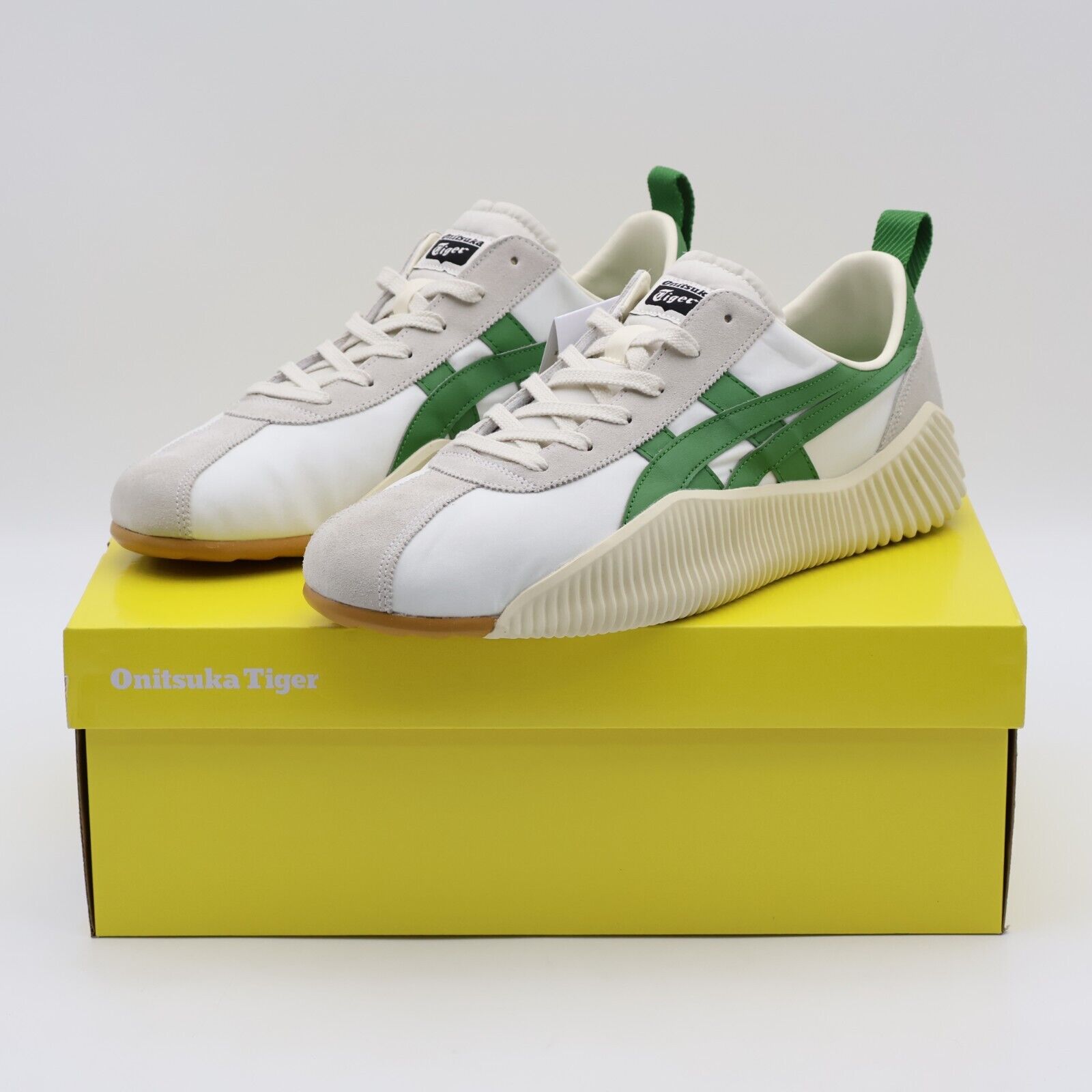 1183B257-105 Onitsuka Tiger Acromount Cream Spinach Green 1183B257-105 Onitsuka Tiger Acromount Cream Spinach Green