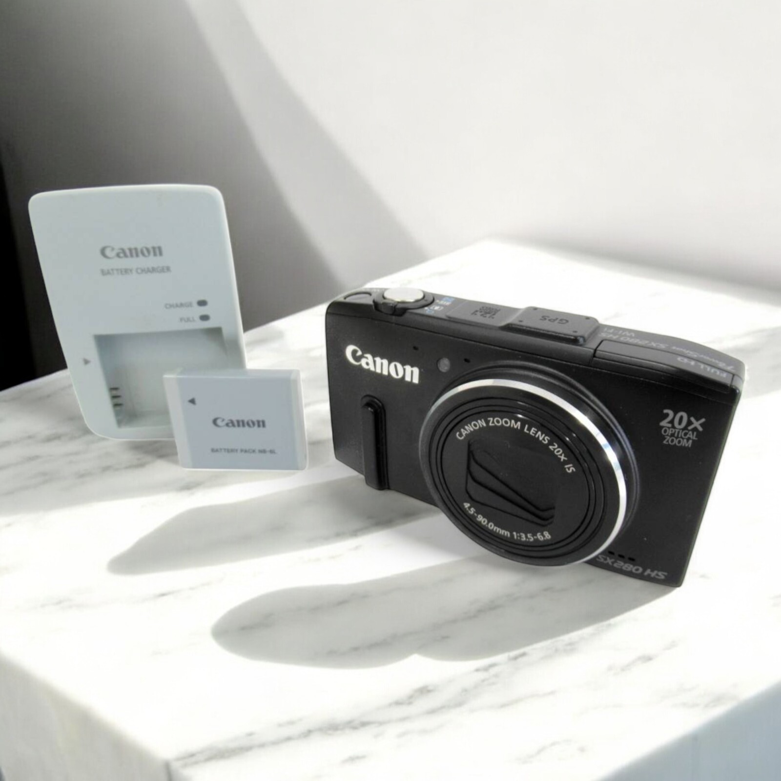 Canon Powershot SX280 HS Black 12.1MP 20x Zoom Digital Canon Powershot SX280 HS Black 12.1MP 20x Zoom Digital