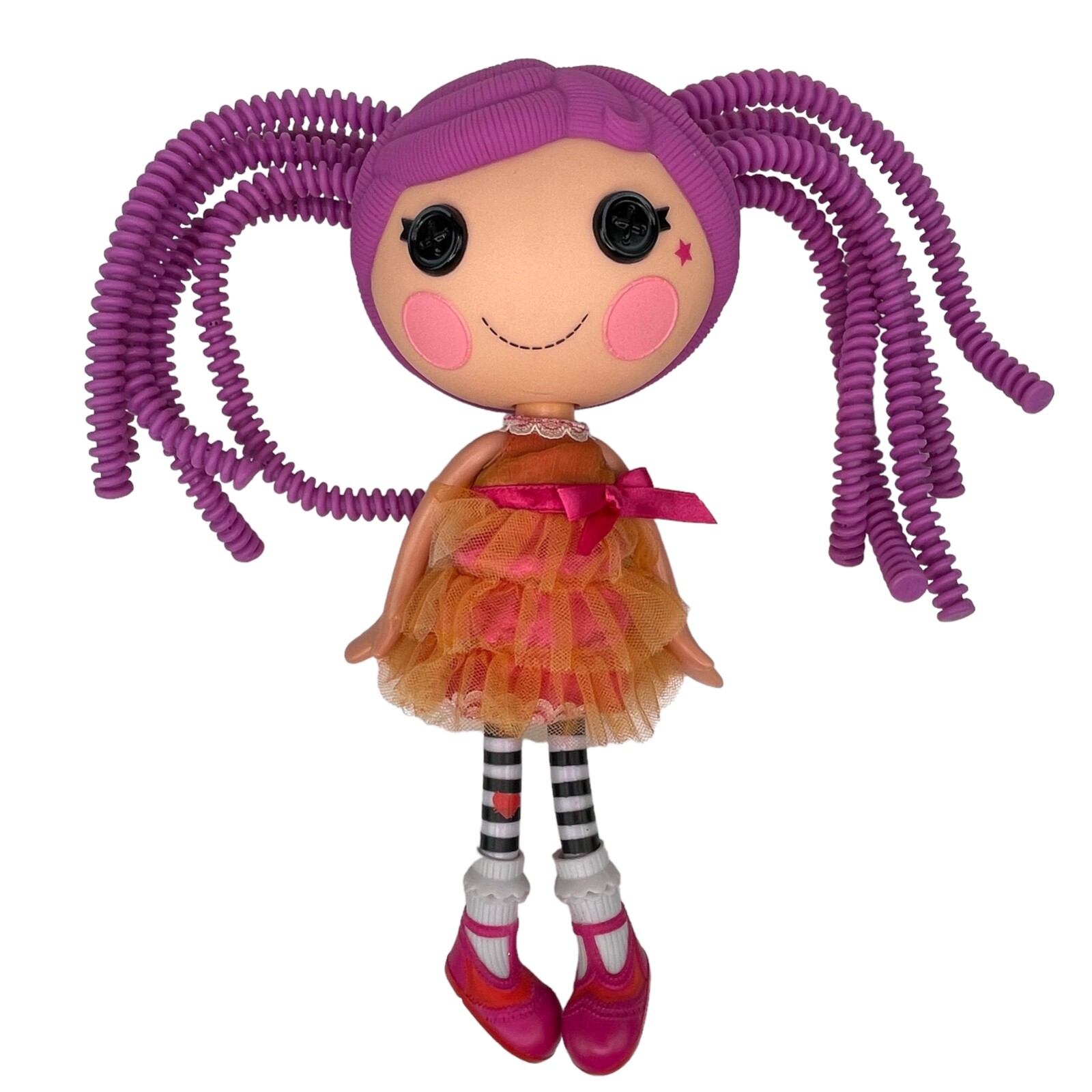 MGA Lalaloopsy Peanut Big Top Silly Purple Hair Doll 12 MGA Lalaloopsy Peanut Big Top Silly Purple Hair Doll 12