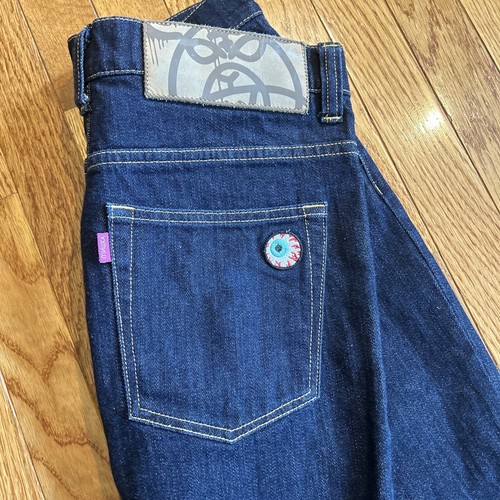 MNWKA Raw Indigo Denim Brooklyn New York Fits Mens Sizs 32 MNWKA Raw Indigo Denim Brooklyn New York Fits Mens Sizs 32
