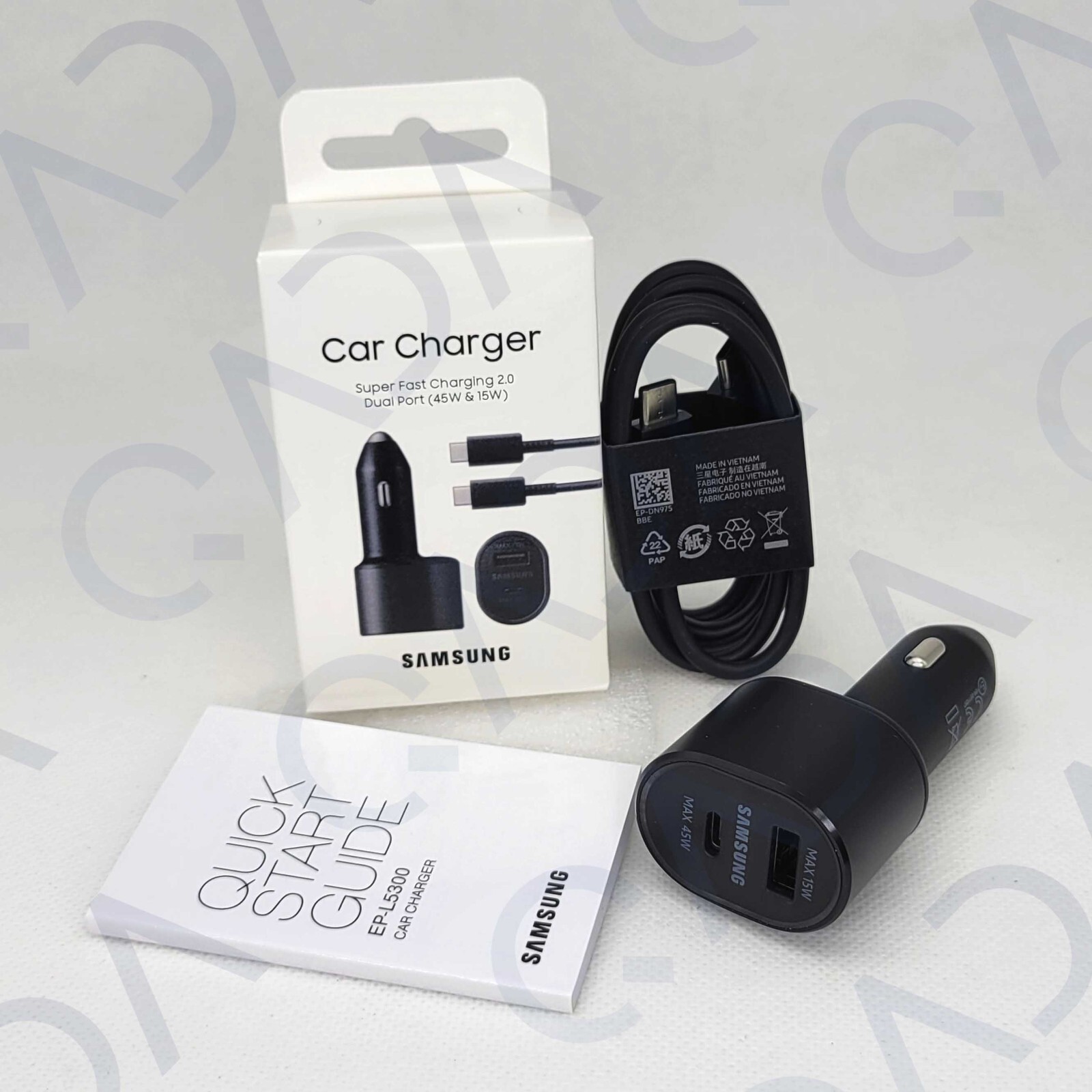 Official Samsung 45W 2 Ports Super Fast Charging