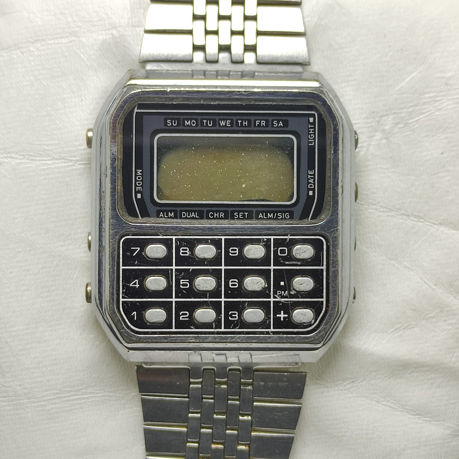 Casio C-801 Module 133 Calculator Watch For Parts | eBay Casio C-801 Module 133 Calculator Watch For Parts | eBay