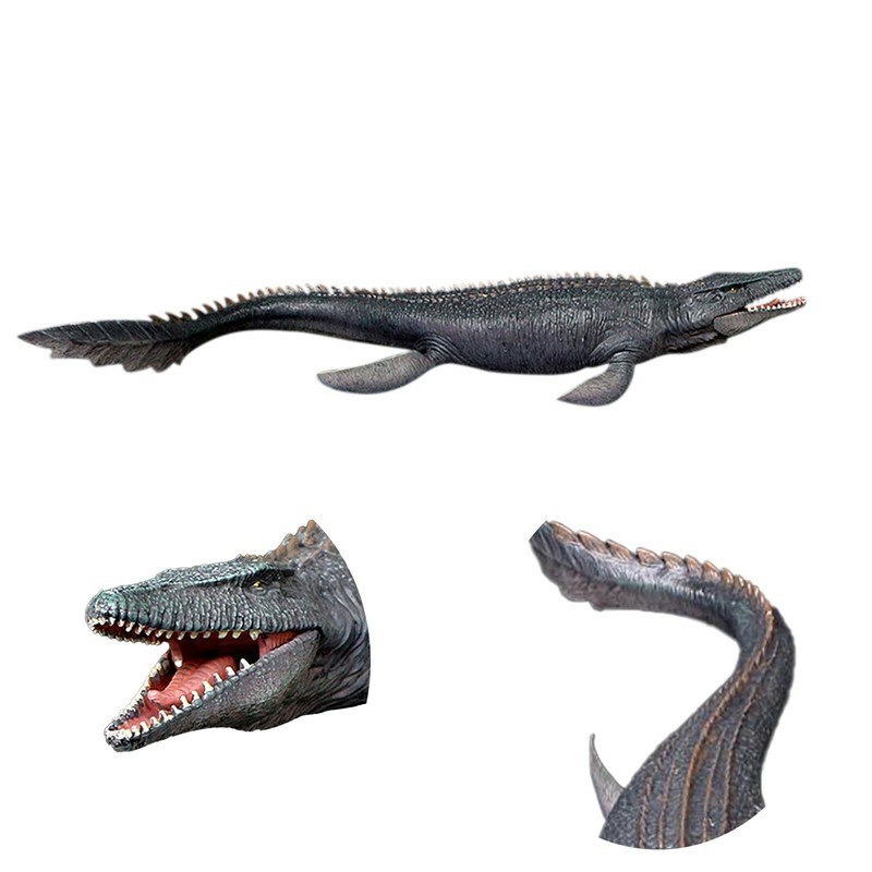 Realistic Large Mosasaurus Model Lifelike Dinosaur Model Figure ...