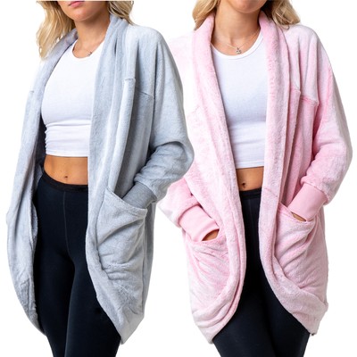 Ladies Fleece Cardigans