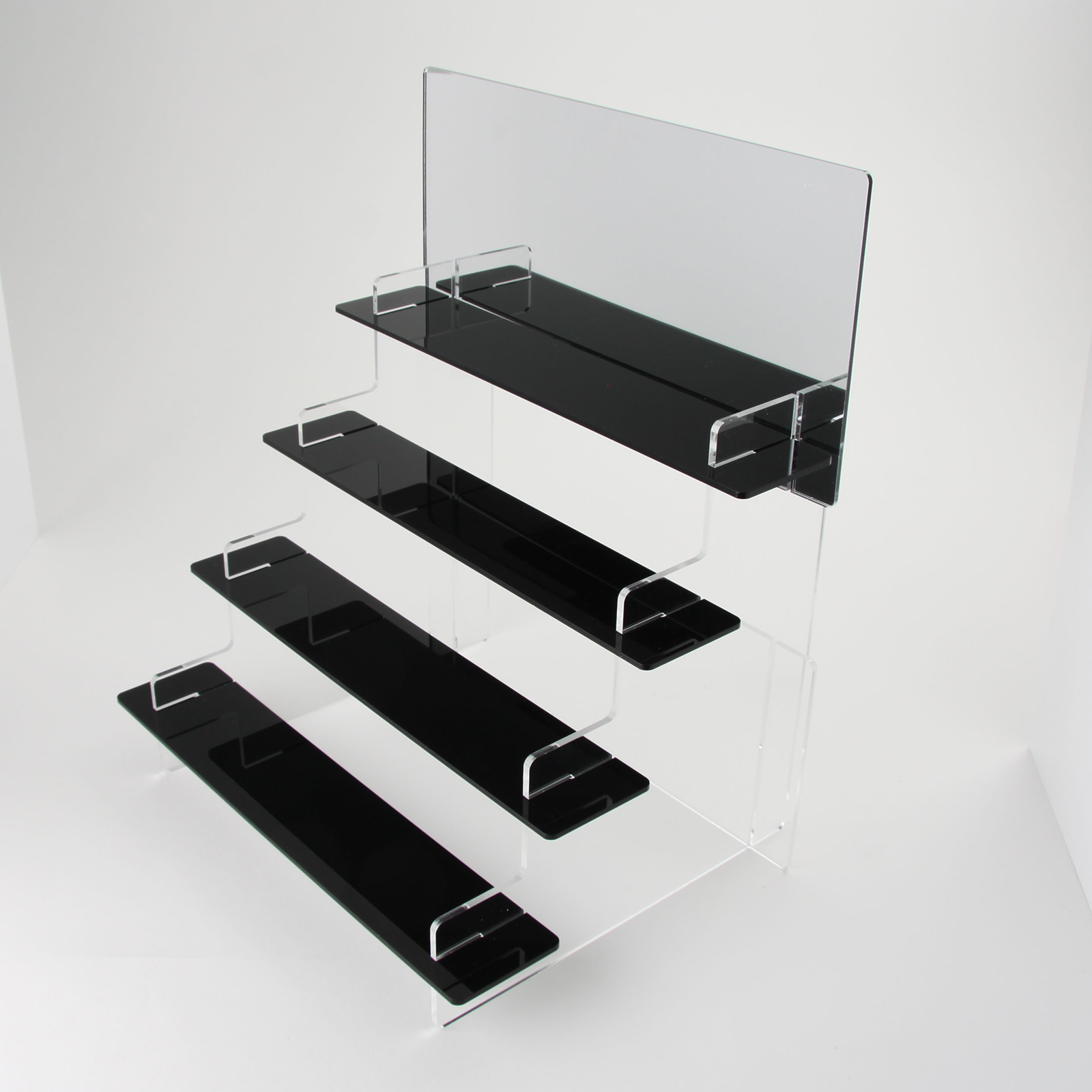 Tiered Shot Glass Display Stand Bar Pub Collection Acrylic 5 Colours Ebay