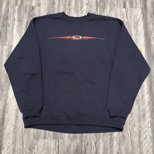 Vintage 90s Oakley Software Center Logo Sweatshirt Mad Vintage 90s Oakley Software Center Logo Sweatshirt Mad