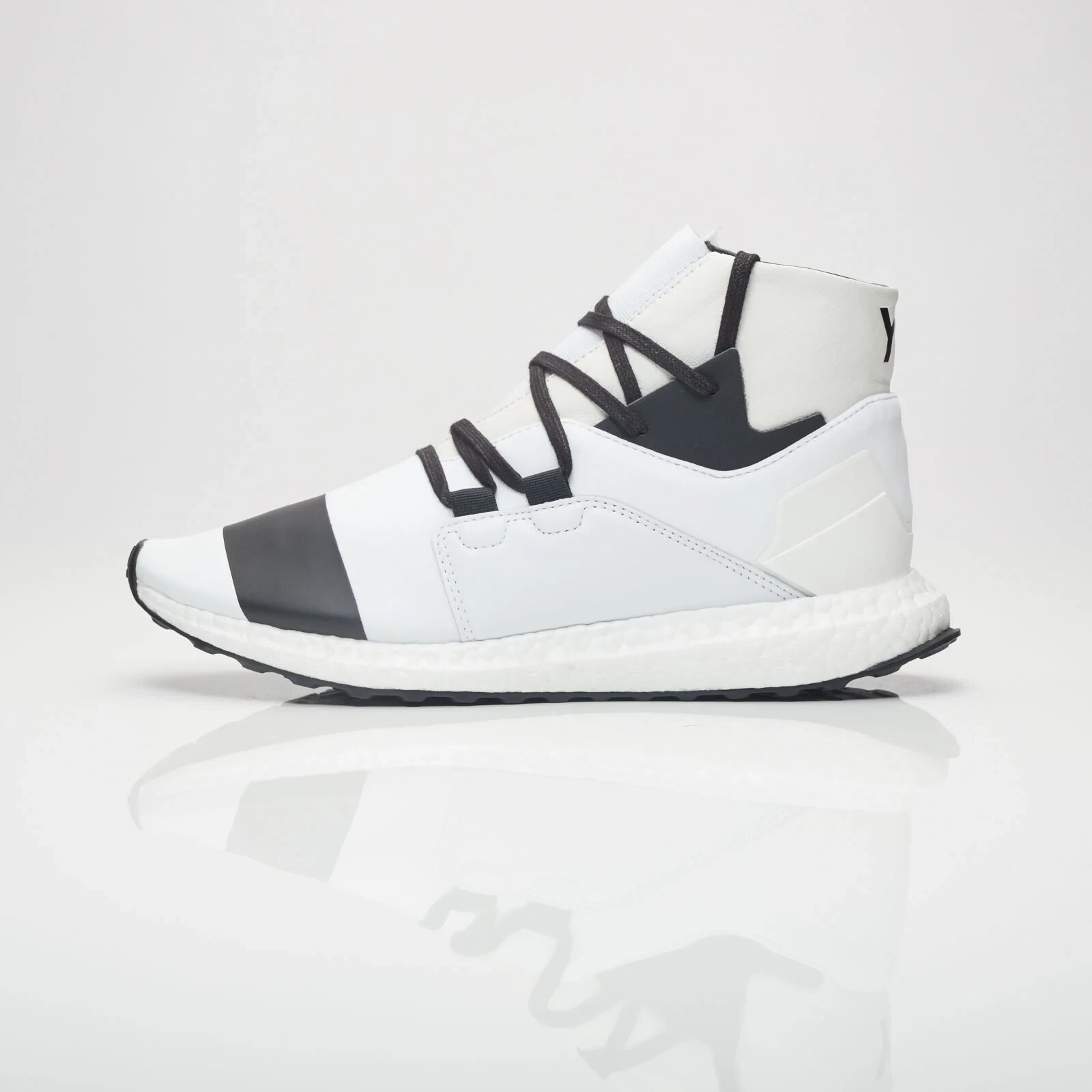 Adidas Y-3 Kozoko High 12.5. Crystal White Black. Ultra Adidas Y-3 Kozoko High 12.5. Crystal White Black. Ultra