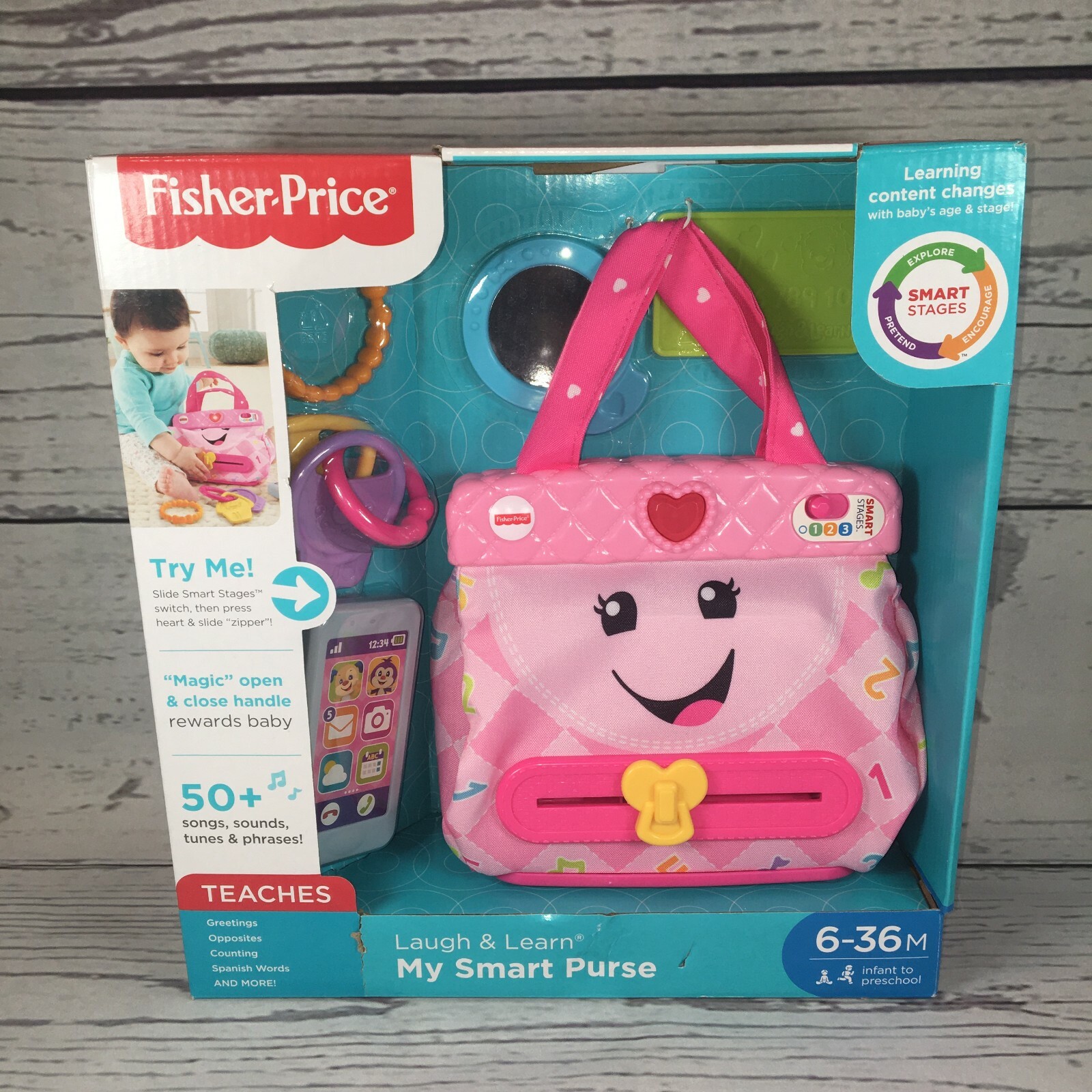 Fisher price laugh and learn my smart purse store