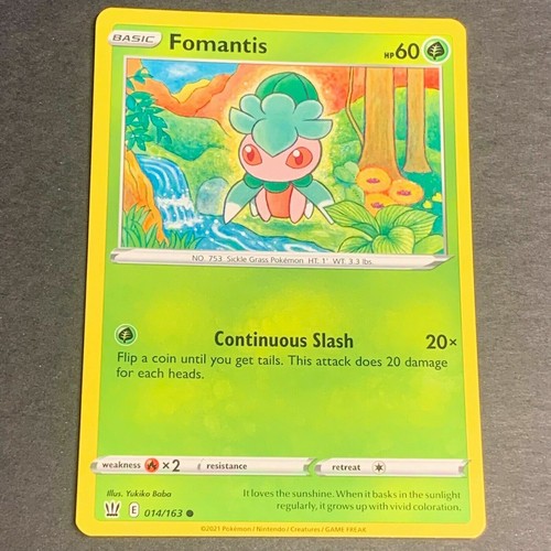 Fomantis Pokemon Cards - Find Pokemon Card Pictures With Our Database ...