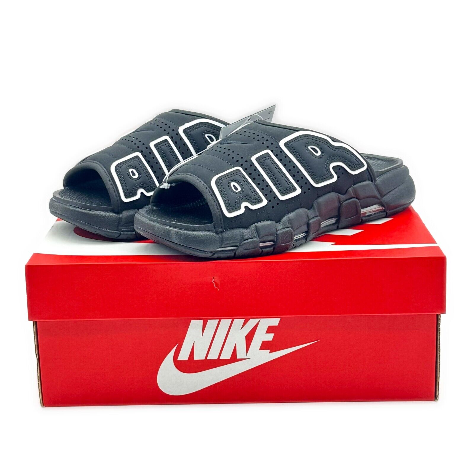DV2137-001 Nike Air More Uptempo Slide Black Sandal White | eBay DV2137-001 Nike Air More Uptempo Slide Black Sandal White | eBay