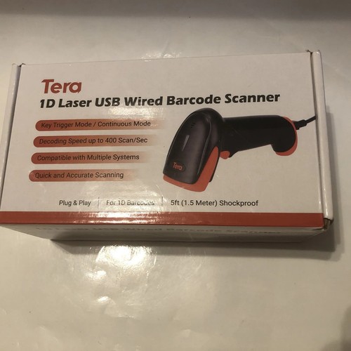 Usb Wired Plug | Tera 1d Laser Barcode Scanner