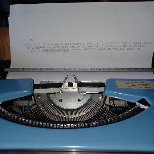 1983 Brother Charger 11 on the Typewriter Database