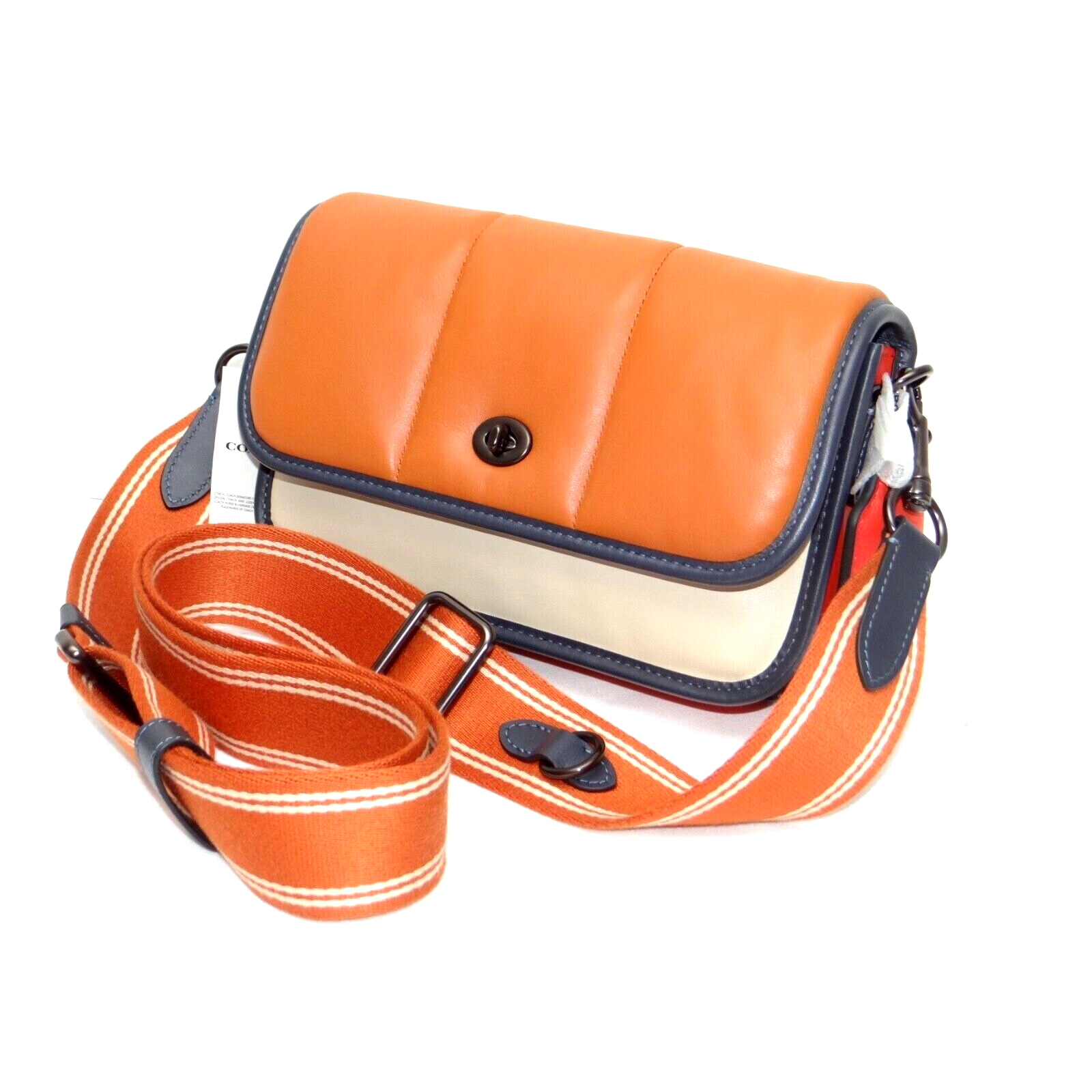 NWT $600 Original COACH DInky 23 quilted Colorblocked Puffy NWT $600 Original COACH DInky 23 quilted Colorblocked Puffy