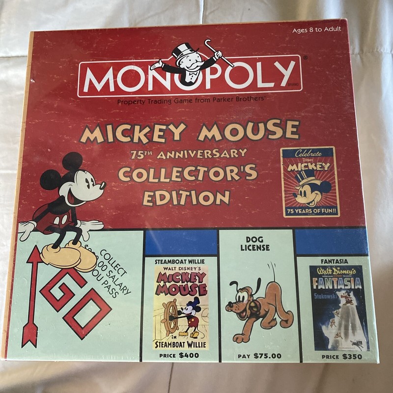 Monopoly: New Disney (2004) Board Game – Board Game Guys