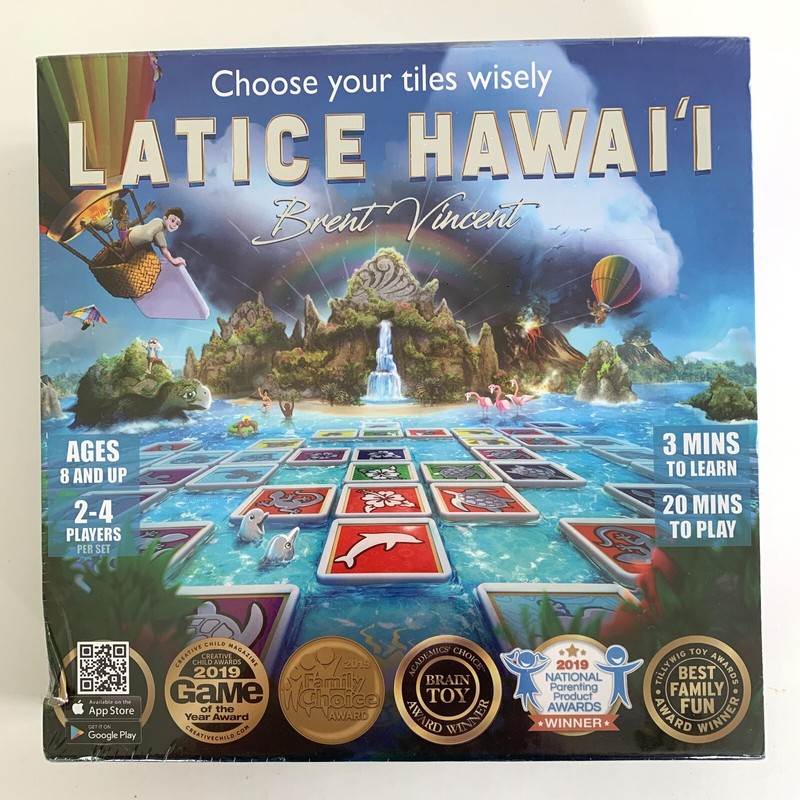 Latice Hawai’i (2019) Board Game – Board Game Guys