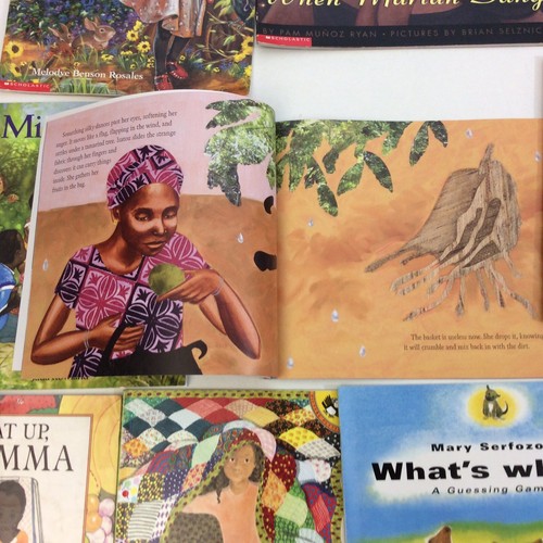 Girls African American Preschool Kindergarten 10 Picture Story Book Lo ...