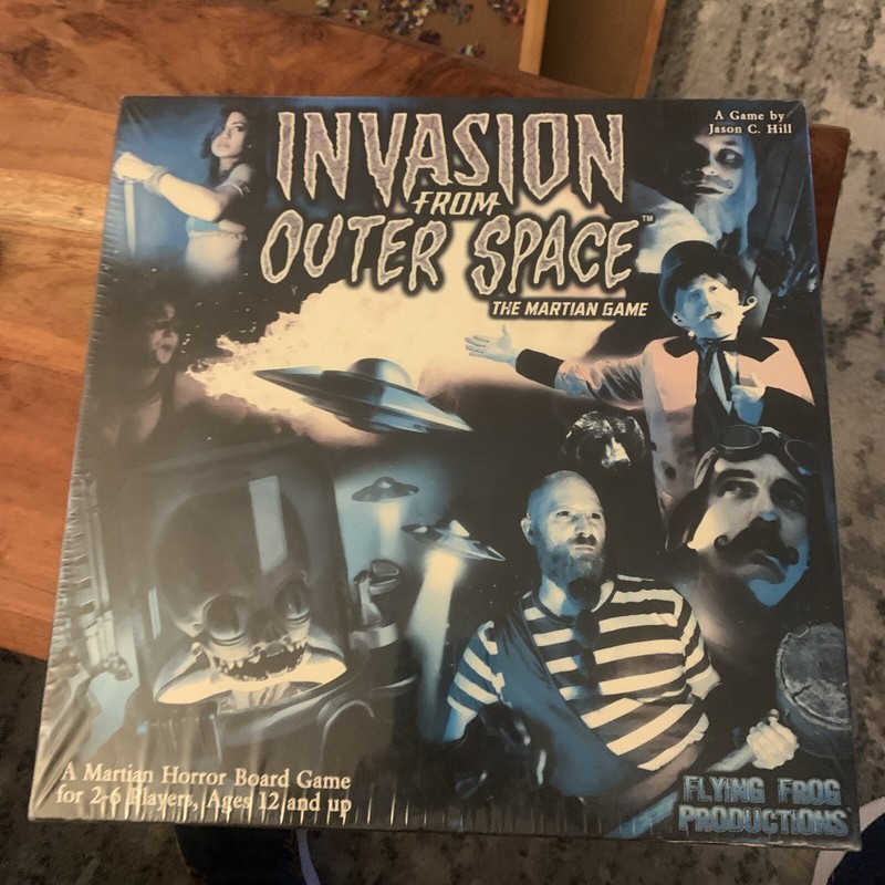 Invasion from Outer Space: The Martian Game (2010) Board Game – Board Game Guys