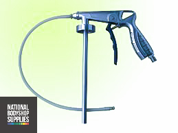 Using a shutz gun with a small compressor | The Late Bay