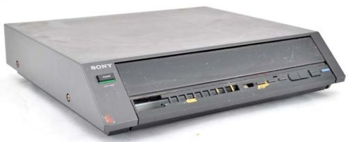Sony MDS-W1 MD Mini Disc Deck Double Player Recorder Tested Sony MDS-W1 MD Mini Disc Deck Double Player Recorder Tested
