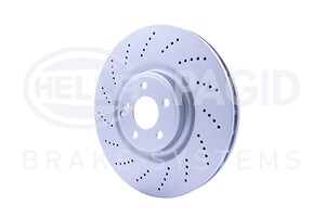 Disc Brake Rotor-Base Hella-PAGID 355126341 fits 2012 Mercedes CLS550 ...