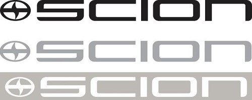 SCION Decal Windshield Logo Emblem Banner 3" X 38" TC XB XA XD Free ...