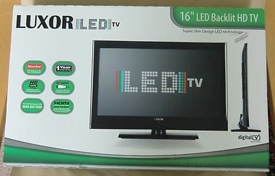 BRAND NEW BOXED LUXOR 16 INCH LED TV. 4K / LG / SAMSUNG / SONY / SMART ...