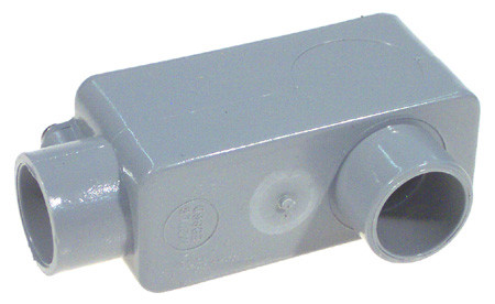 1-1/2 PVC Type LB Conduit Body 00 Service Entrance Fittings E986hr ...