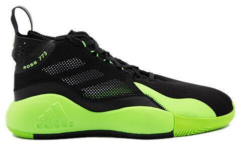 Size 6.5 - adidas D Rose 773 2020 Black Team Solar Green for sale ...